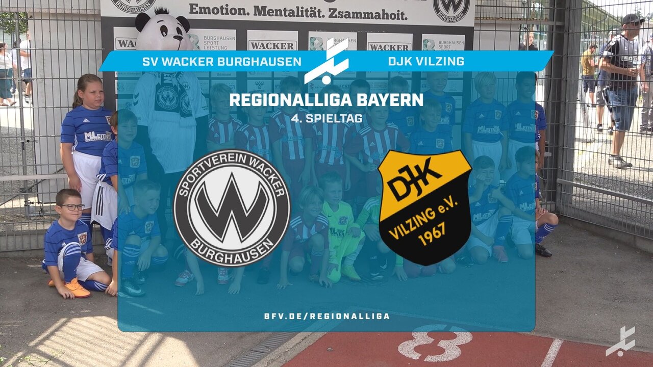 SV Wacker Burghausen - DJK Vilzing, 2:1 | BFV
