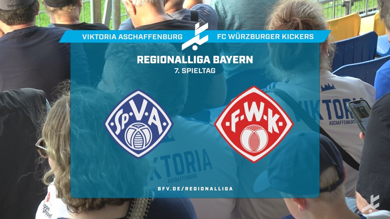 SV Viktoria Aschaffenburg - FC Würzburger Kickers, 0:2 | BFV