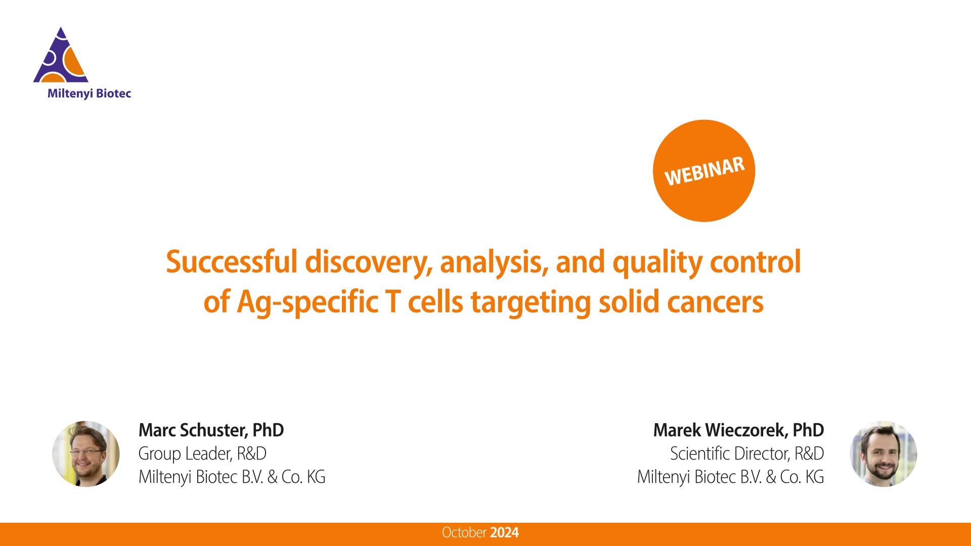 MHC Multimer I Antigen-specific T cell response | Miltenyi Biotec | USA