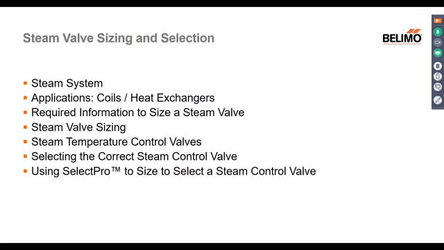 Steam Valve Sizing & Selection – Video