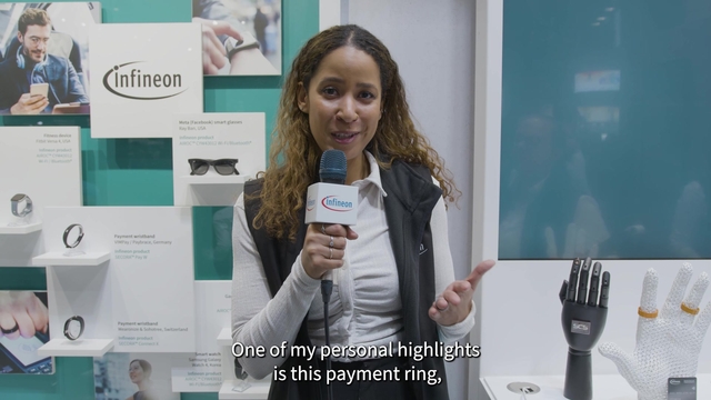 Infineon's SECORA™ Connect Payment ring