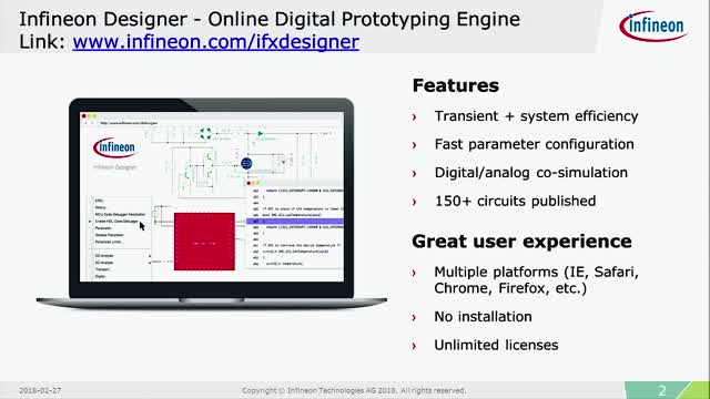 Infineon Designer - Introduction – Video