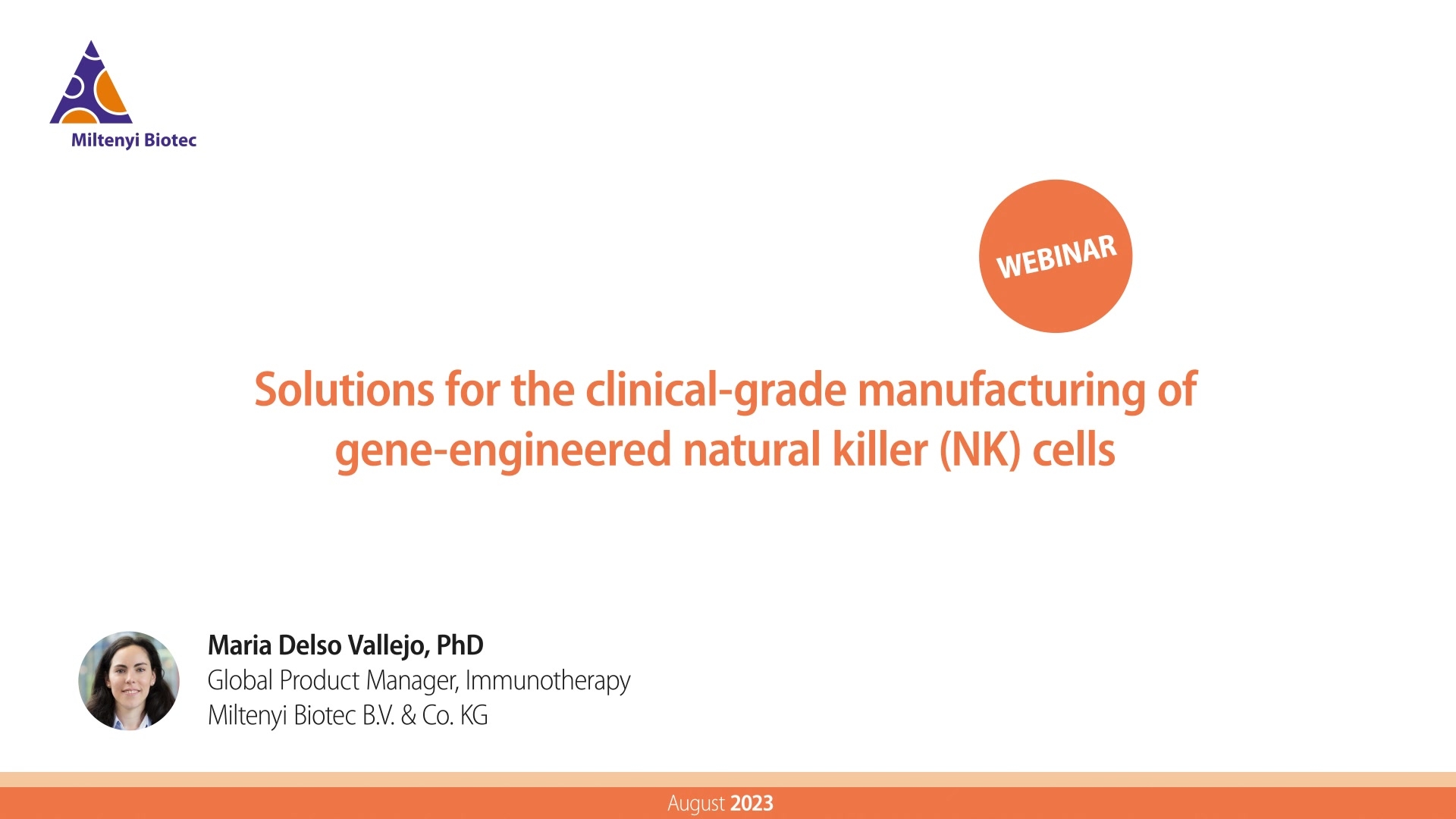 CAR engineered NK Cells using Viral Vectors | Miltenyi Biotec | Great ...