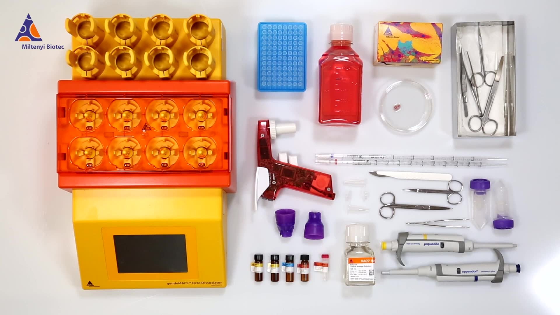 Video tissue dissociation protocols | Miltenyi Biotec | USA