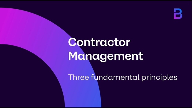 Contractor Management: 3 Fundamental Principles (Spanish Subtitles) – Video